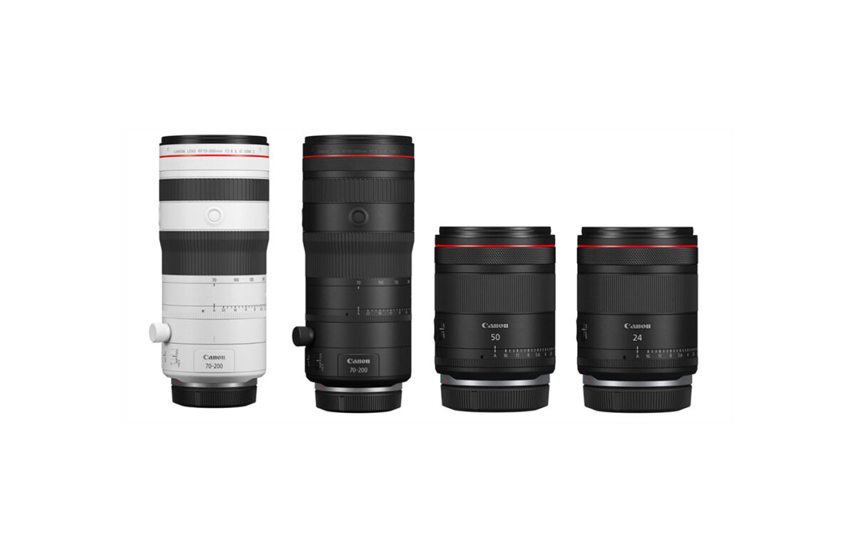 Canon RF 70-200mm f/2.8L IS USM Z, RF 50mm f/1.4L VCM & RF 24mm f/1.4 L ...